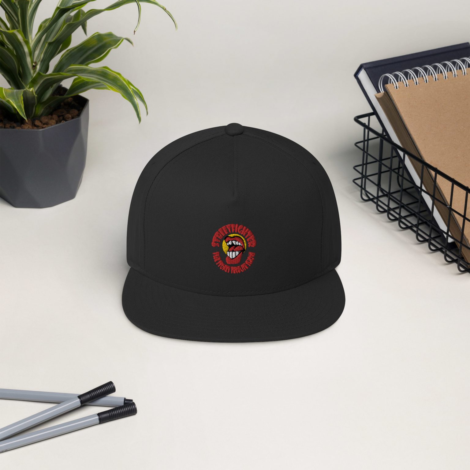 Streetfighter Flat Bill Cap – Local Band Gear